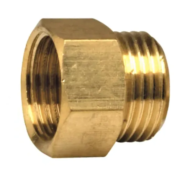 Tool-free, 16 mm multi-layer push-in fitting, female 15x21 union nut ...