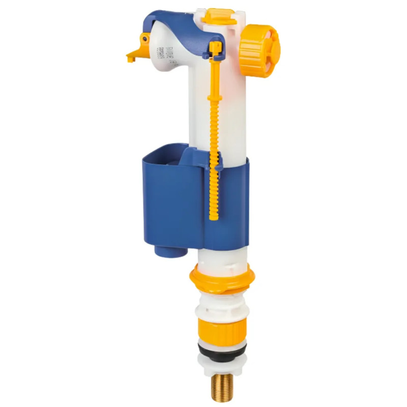 Robinet flotteur WC universel hydraulique horizontal et vertical
