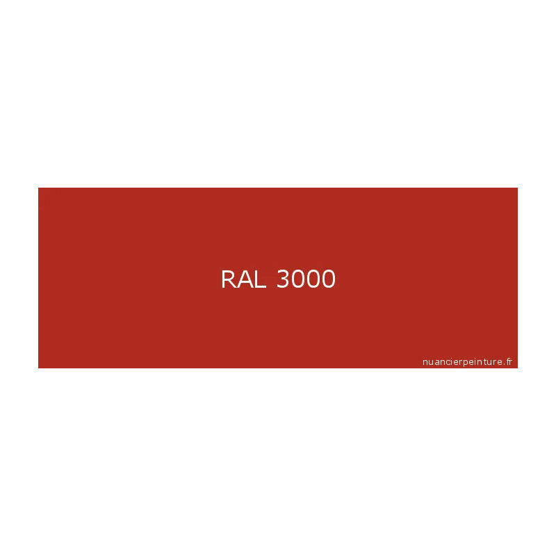 400ml gloss spray paint, red, RAL 3000