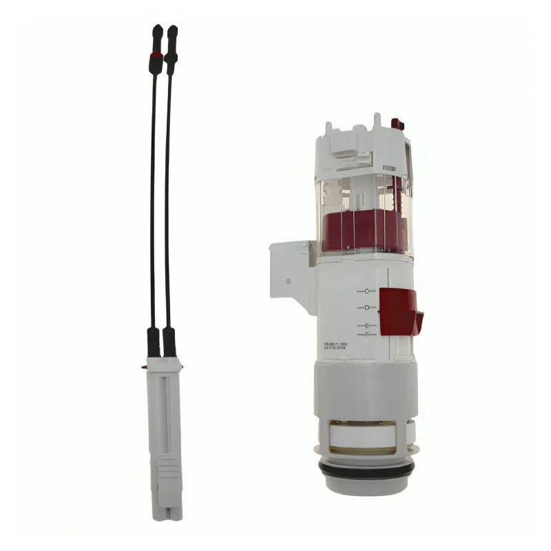 Wand-WC-Mechanismus mit doppeltem Volumen für eingebauten Spülkasten ...