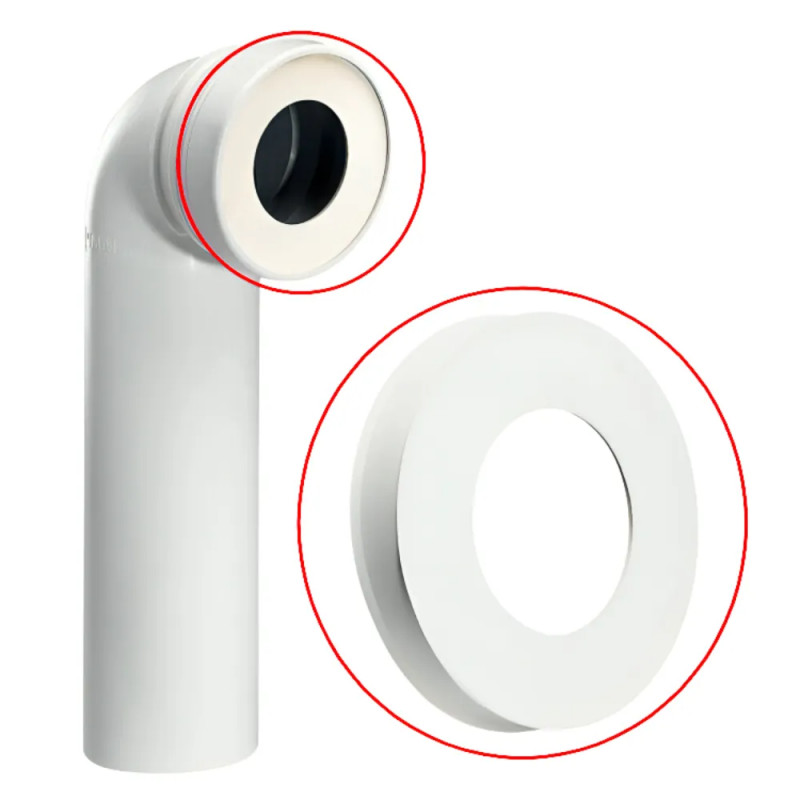 Joint EPDM pour pipe WC évacuation SIAMP 92500007
