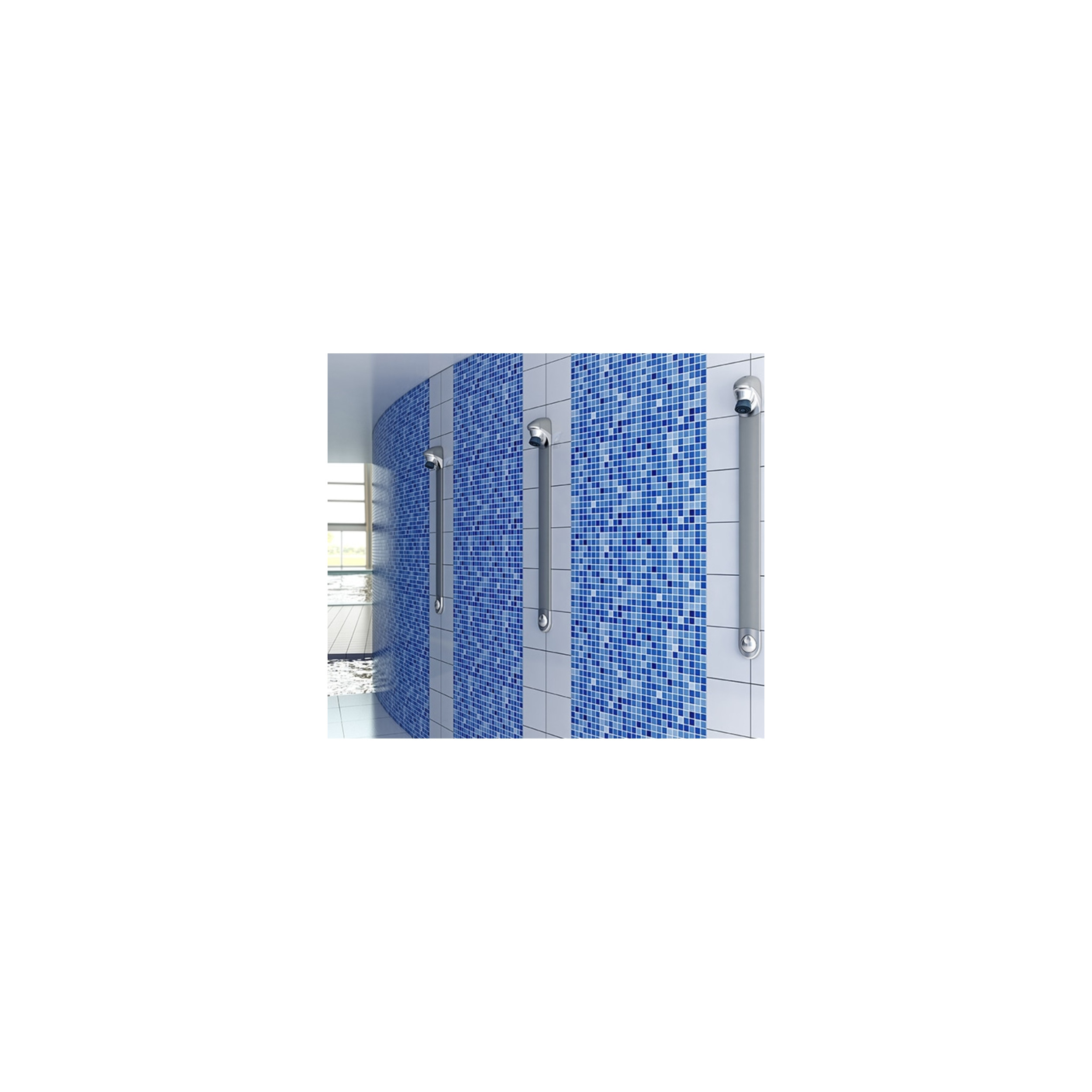 Presto DL400SE satin grey shower set