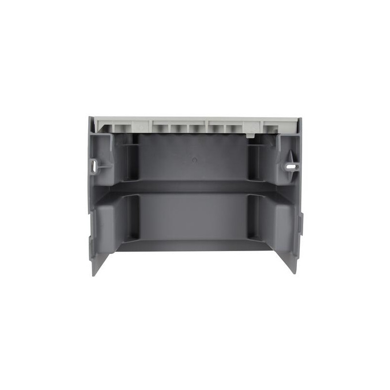 Courette Anglaise avec grille grise hauteur NICOLL COUR7G
