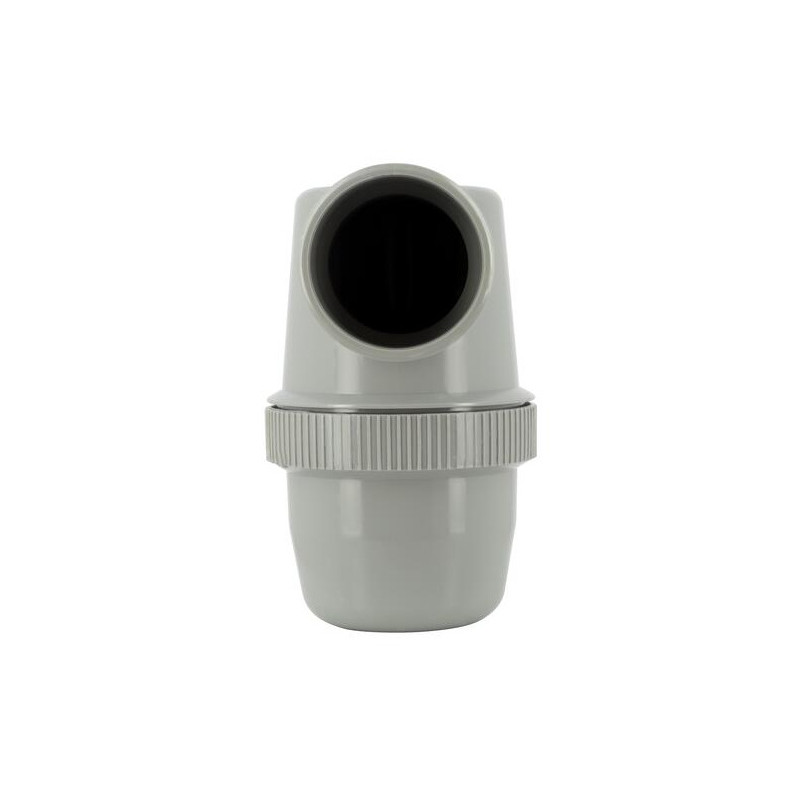 Horizontal bottle siphon PVC diameter 40 mm