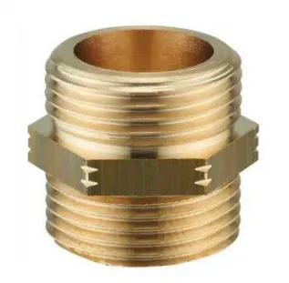 Mamelon laiton double mâle - ESPINOSA